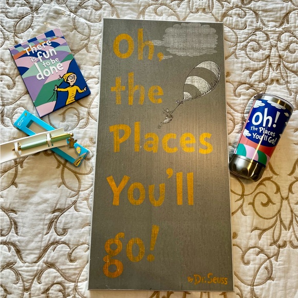 Dr. Seuss | Other | Dr Seuss Bundle Oh The Places You Will Go | Poshmark